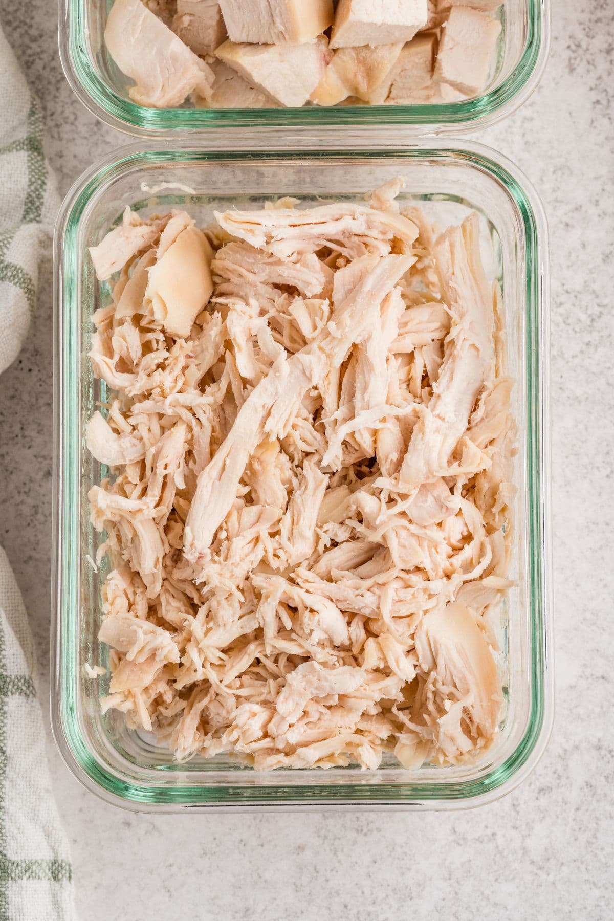 Easy Dutch Oven Shredded Chicken for Meal Prep | Wellness Trickle